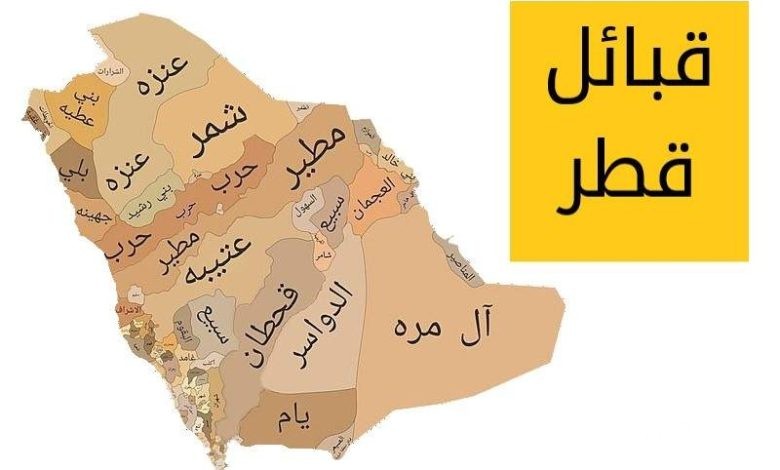 فروع قبيلة بنو ياس في قطر؛ أصل نسب بنو ياس - موقع رؤية